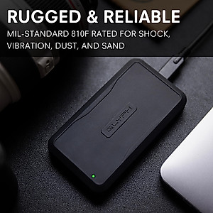 Glyph Production Technologies Atom Pro 2, External NVMe Solid State Drive (SSD), Thunderbolt 3 (8TB)