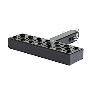 Sunshine Artisan Hitch Step for 2'' receivers and Rust Towing Bumper Guard Black Hitch Steps for Most Cars SUV Trucks Automotive Bump Step 1 Pack