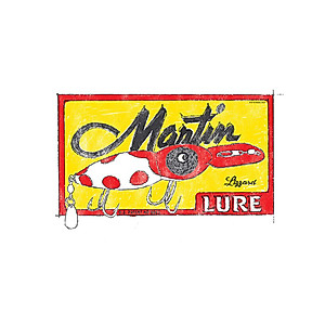 Martin Black Eye Lizard T-Shirt (Medium)