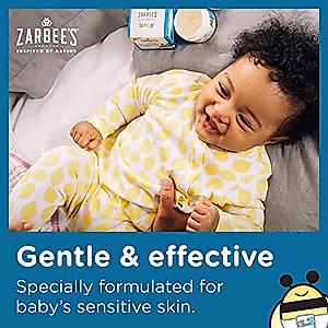 Zarbee's Baby Soothing Chest Rub with Eucalyptus & Lavender, Petroleum-Free Safe and Effective Formula, 1.5 Ounce