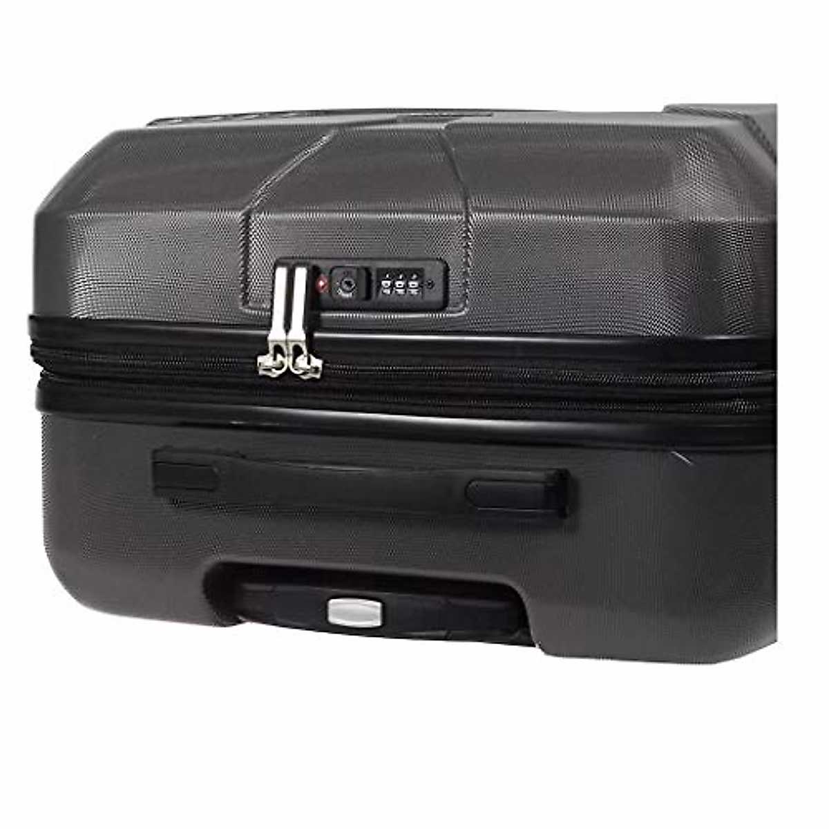 Samsonite Frontier Spinner Unisex Medium Black Polycarbonate Luggage Bag TSA Approved Q12009002