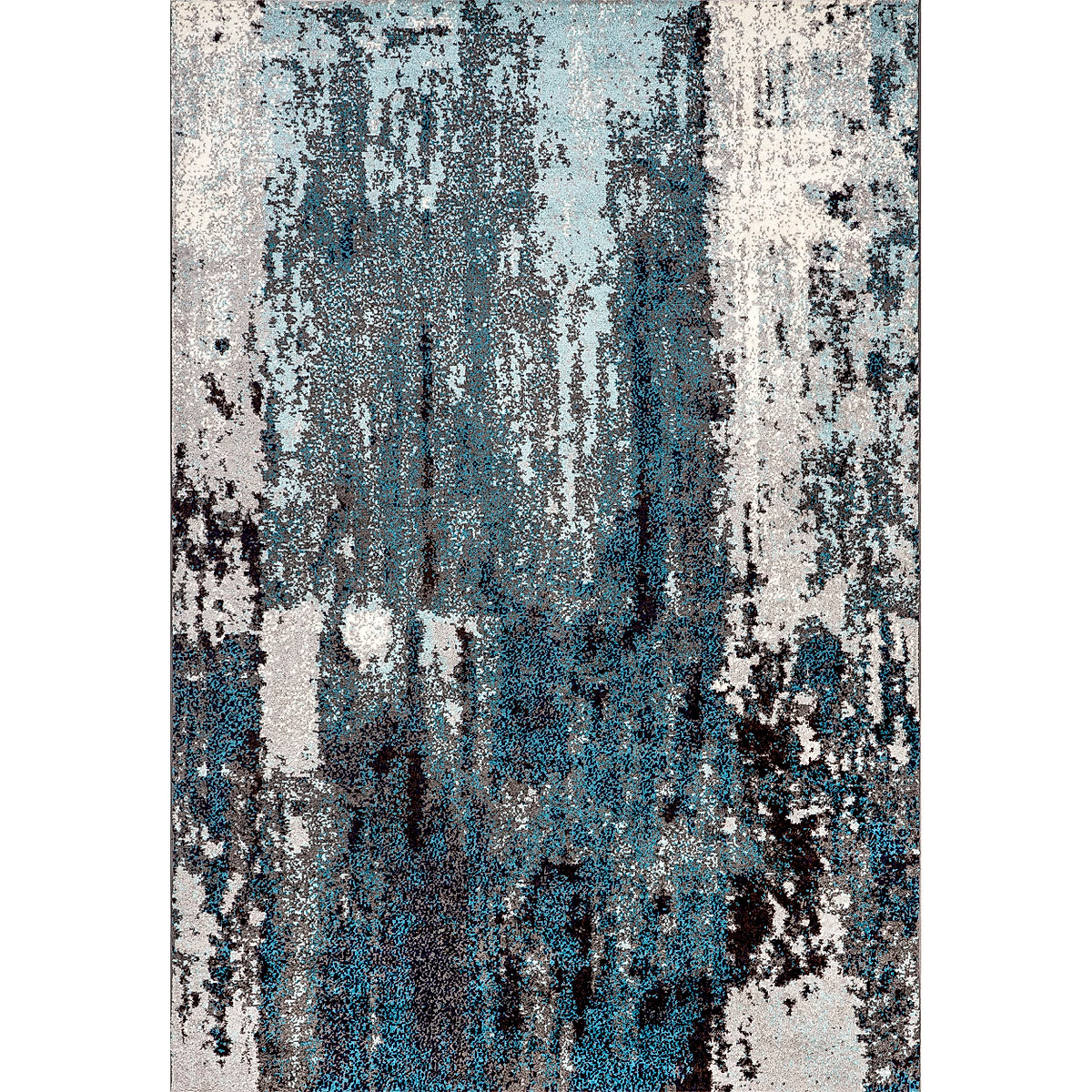 nuLOOM Haydee Glacial Abstract Area Rug, 10x14, Blue