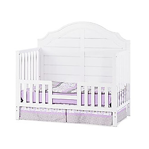 Child Craft Penelope 4-in-1 Convertible Crib, Matte White