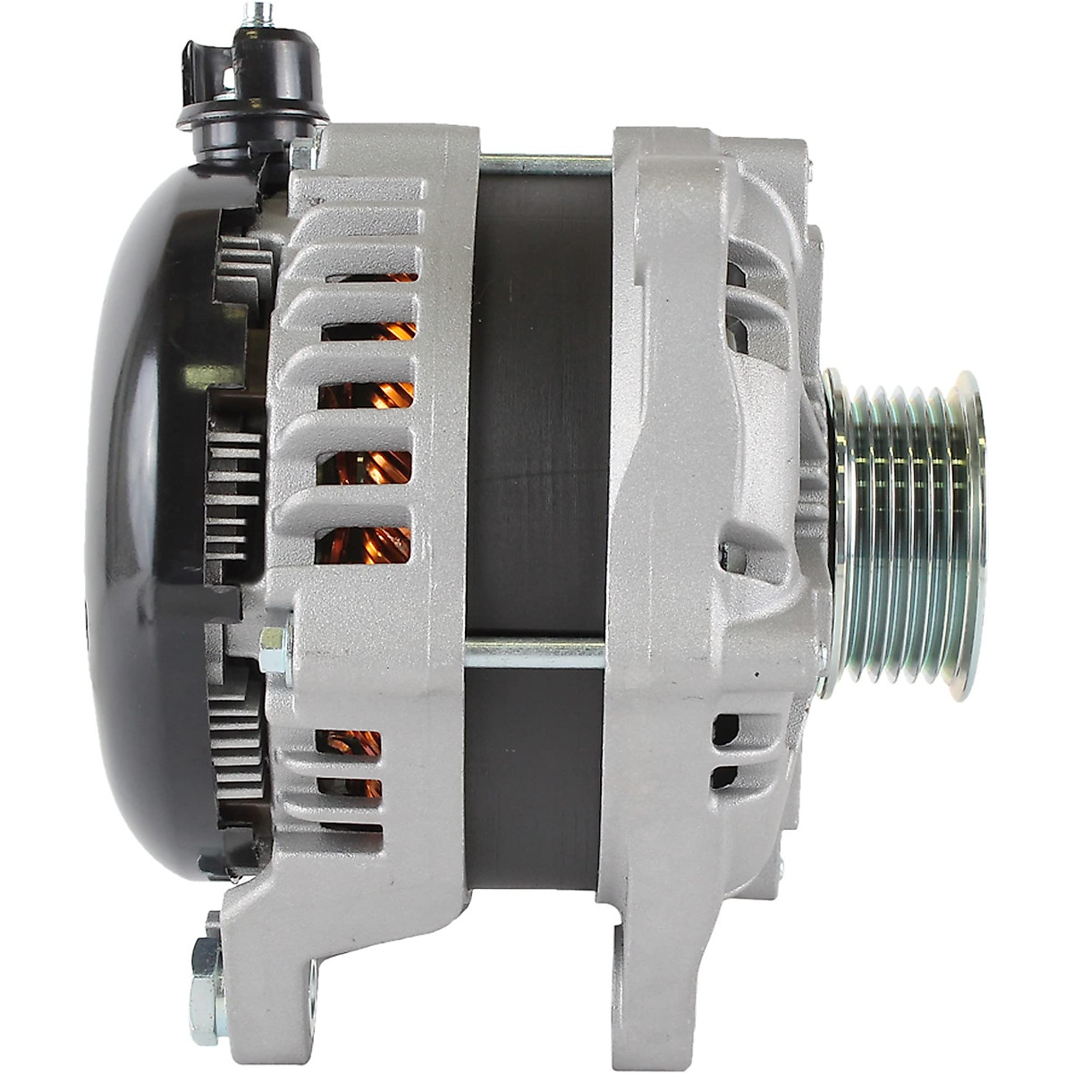 DB Electrical AND0591 Remanufactured Alternator for 3.5L(213) V6 Ford F-150 11 12 13 14 2011 2012 2013 2014 104210-6670, 210-0826, CL3T-10300-BA, 11624, GL-8674 CW Rotation 12V 200Amp (Renewed)