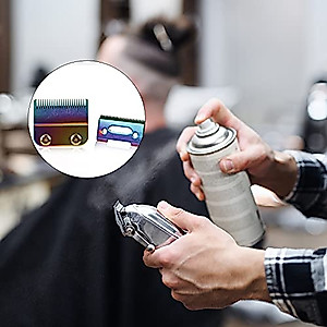 Professional Adjustable Clippers Blades, Carbon Steel Hair Clipper Replacement Blade for Wahl 8148, Wahl Senior Cordless Clipper, Wahl Magic Clipper, Pack of 2 (Taper Rainbow)