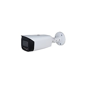 EmpireTech 4K 8MP 1/1.2" CMOS Ultra Low Light Full-Color AI IP Camera Warm LED Bullet SMD 3.0 IP67 Weatherproof, Built-in Mic and Speaker,ePOE and POE, SMD Plus,Face Detection,IPC-Color4K-X 3.6mm