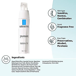 La Roche-Posay Toleriane Dermallegro Ultra Soothing Repair Face Moisturizer for Sensitive Skin, Gentle Moisturizing Face Cream for Dry Skin, Packaging May Vary, Formerly Toleriane Ultra