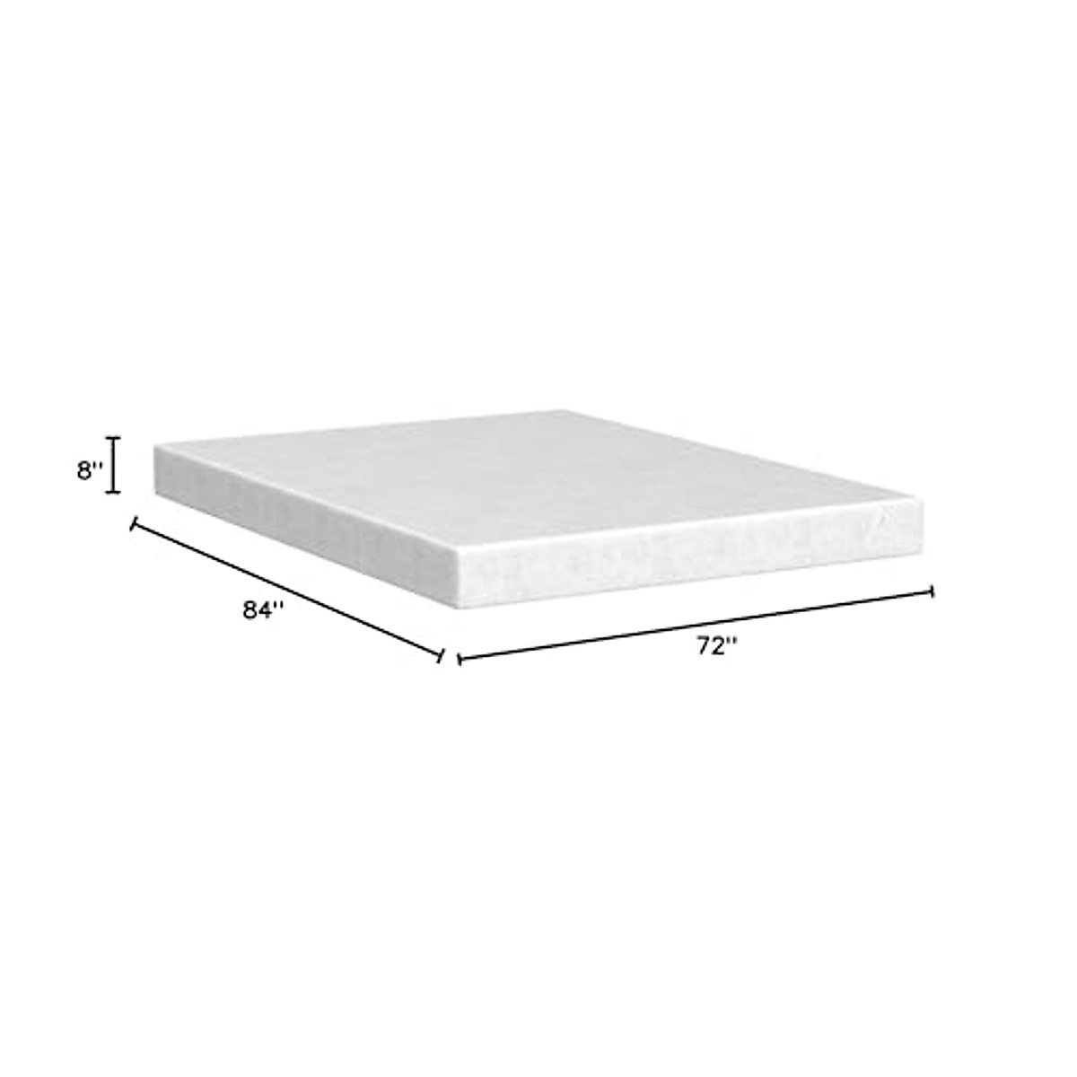 Nod by Tuft & Needle Medium Firm 8" Cal King Size Adaptive Foam Mattress in a Box, Breathable, Pressure Relief, Supportive, 100 Night Trial, Fiberglass Free, CertiPUR-US, 10-Year Limited Warranty