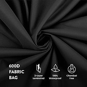 ZOBER Premium Christmas Wreath Storage Bag 24” - Dual-Zippered Storage Container & Durable Handles, Protect Artificial Wreaths - Holiday Xmas Bag Made of Tear-Proof 600D Oxford