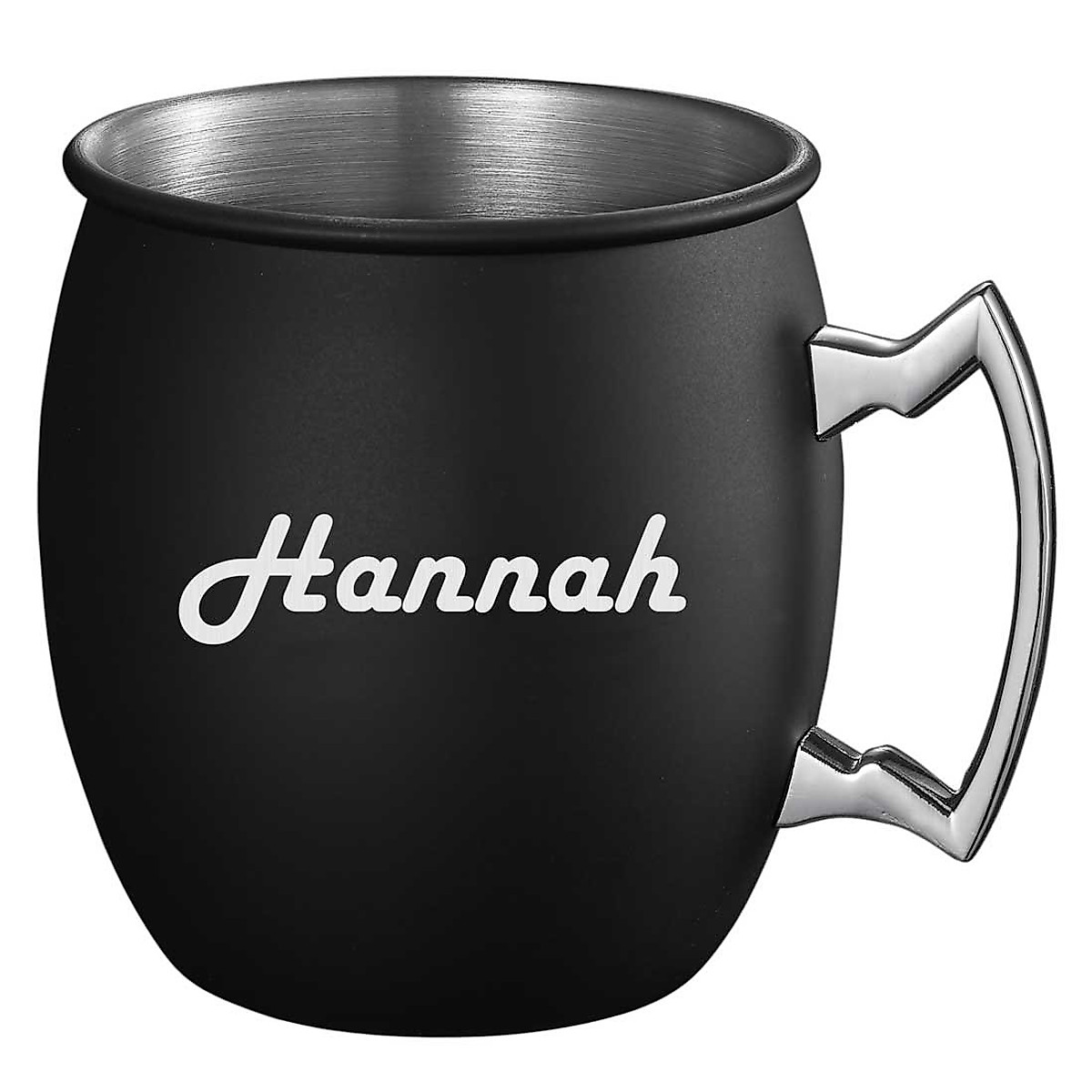 Visol Personalized 16 oz Kremlin Matte Black Finish Moscow Mule Mug - Free Engraving (Text)
