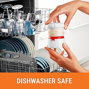 Sliq Garlic Crusher and Press with Peeler, Dishwasher Safe, BPA Free Garlic Smasher, Easy Garlic Mincer Tool, Multifunction Garlic Kitchen Gadget for Ginger, Herbs and Gifts