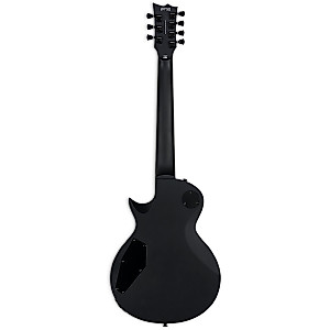 ESP LTD EC-257 7-String Electric Guitar, Black Satin