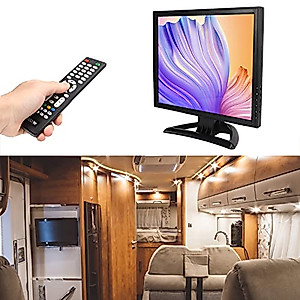 17 Inch Color Monitor, 1280x1024 HD LED Screen Display for Gaming for Laptops (US Plug)