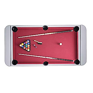 Triple Threat 6-ft 3-in-1 Multi Game Table with Billiards, Air Hockey, and Table Tennis