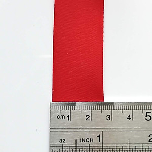 Chenkou Craft Solid Satin Ribbon Ribbons Assorted 40 Yards Craft Bow Party Decoration Packing Ribbons (Mix, 1"(25mm))