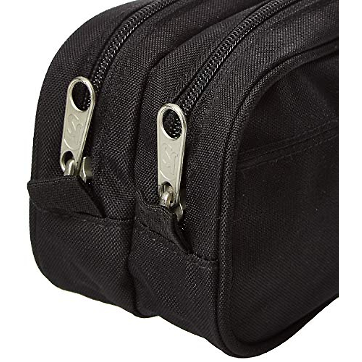 JanSport Large Accessory Pouch - Secure Storage Space for Pens, Power Cords, Pencil Case, Ideal For Everyday Essentials, 1.3L, Black