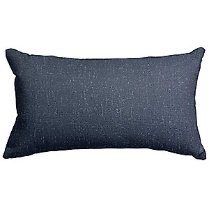 Majestic Home Goods Navy Wales Indoor Small Throw Pillow 20" L x 5" W x 12" H