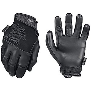 Mechanix Wear: Tactical Specialty Recon Covert Work Gloves(Large,All Black)