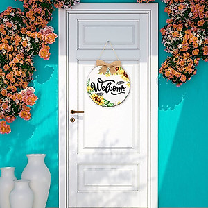 Eeypy Butterfly Pollinator Friendly Garden Sign Wood Signs for Home D¨¦cor 12x12 I NCH