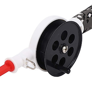 Low Resistance Children Ice Fishing Rod, Ice Fishing Rod, 34cm Length Durable for Children with Reel Fishing Accessories Beginner