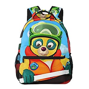 KOVOS Special Anime Agent OSO Laptop Bag Cartoon Backpack Casual Travel Backpacks Daypack For Men Women