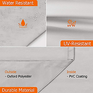 iCOVER Boat Folding Seat Cover-1 Pack 600 Denier Canvas Waterproof Heavy-Duty Weather Resistant Material Trailerable Fishing Chair Cover