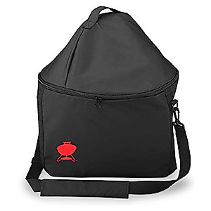 Grill Cover 7154 for Weber Smokey Joe Premium 14-inch Charcoal Grills (8 x 9.5 x 2.25 inches)-Black