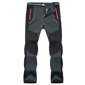 MAGCOMSEN Winter Pants Men Snow Pants for Men Snowboard Pants Men Ski Pants Waterproof Pants Work Pants For Men