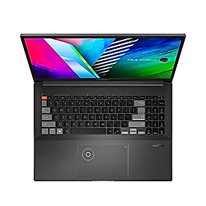 ASUS VivoBook Pro 16X OLED Laptop, 16" WQUXGA 16:10 Display, Intel Core i7-11370H CPU, NVIDIA GeForce RTX 3050, 32GB RAM, 1TB SSD, Windows 11 Home, DialPad, Comet Grey, N7600PC-EH77