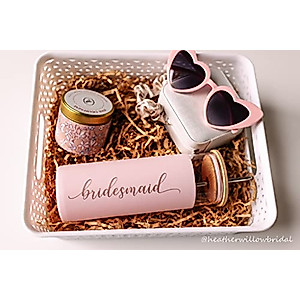 Bride to Be Iced Coffee Tumbler with Bamboo Lids and Straws | 20 oz Mason Jar Cups & Iced Coffee Cup | Bridesmaid Proposal Gifts, Bridal Shower, Bachelorette Party Supplies & Bride Tribe - Bride