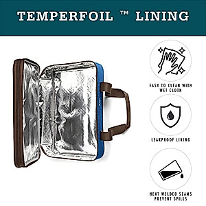 Rachael Ray Expandable Insulated Casserole Carrier with Dish Storage, Delivery Bag, Casserole for Hot or Cold Food