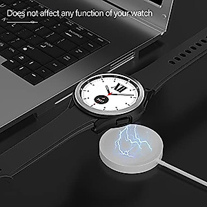 [4+4 Pack] BHARVEST for Samsung Galaxy Watch 4 Classic 46mm Screen Protector and Case, 4 Packs Flexible TPU Frame Cover with 4 Sets Tempered Glass Protective Film for Galaxy Watch 4 Classic 46mm