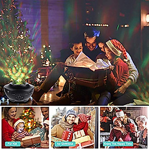 LUXONIC Galaxy Projector Compatible with Alexa, Star Projector with Remote&App Control,Starry Night Light Projector Built-in Bluetooth Speaker for Kids Gift,Bedroom Decoration