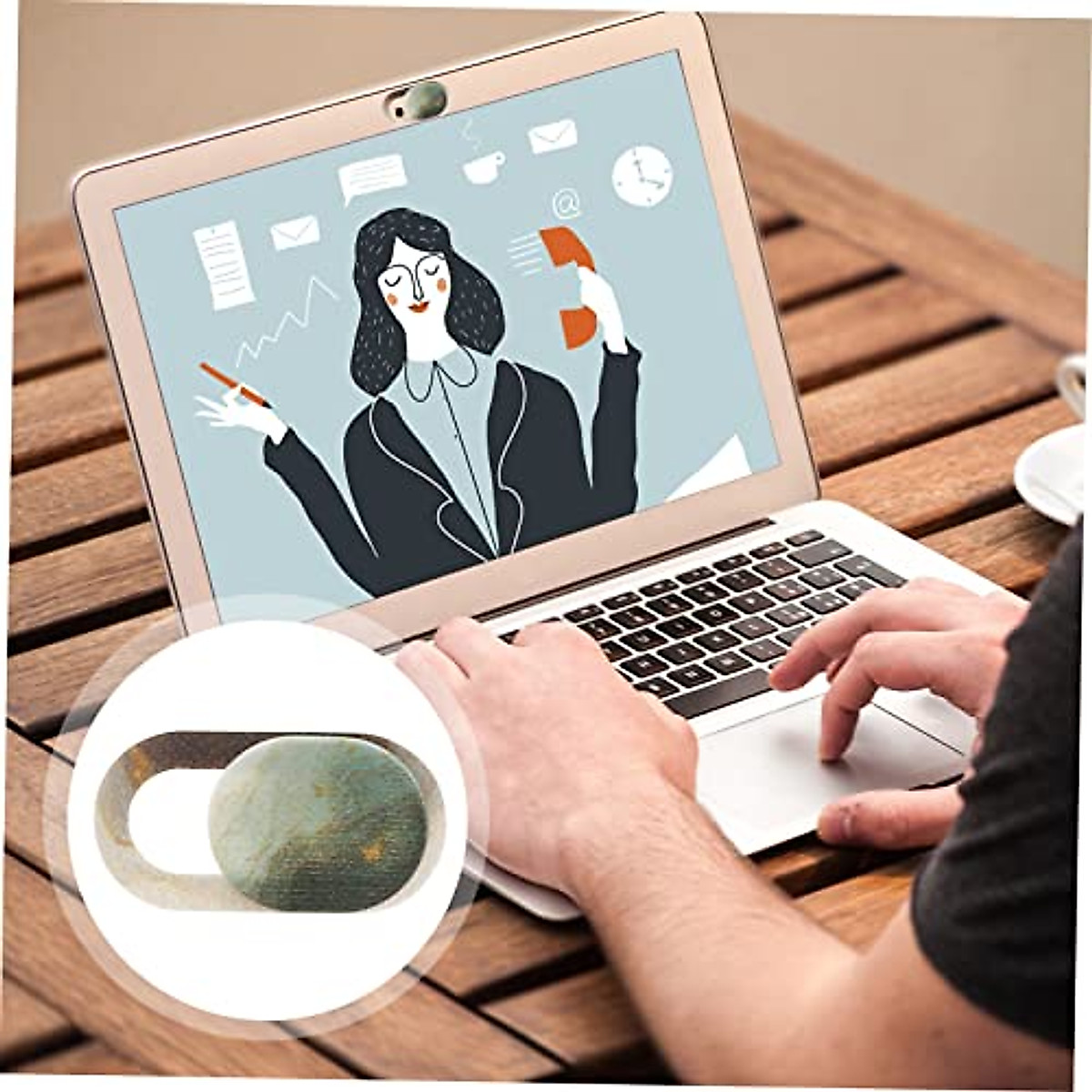 SOLUSTRE Laptop Camera Cover Slide Laptop Camera Cover Slide Computer Camera 3pcs Lens Webcam Sliding Covers Laptop Protectors Privacy Phone Camera Slider Computers Laptops Webcam Cover Webcam Cover