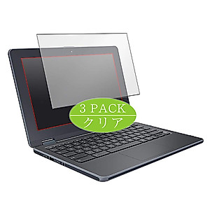Synvy [3 Pack] Screen Protector, Compatible with ASUS Chromebook C204 / C214-BW0029 11.6" TPU Film Protectors [Not Tempered Glass]
