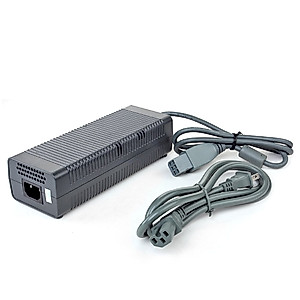 TNP Power Supply Brick AC Adapter for Xbox 360 - Charger Wall Cord Cable Replacement Kit Compatible with Microsoft Xbox 360 Jasper Valhalla 175W Gaming Console