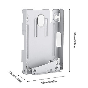 Dpofirs 2.5 Inch Hard Drive Holder for PS3 Hard Drive Holder, Hard Drive Mount, Hard Drive Mount Adapter Kit Tray for PS3 CECH-400X with Screws