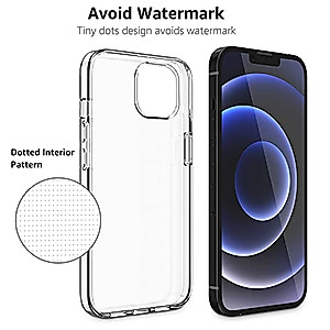 Amazon Basics Clear Soft TPU Smartphone Cover for iPhone 13 Mini