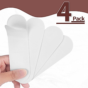 UXIETIN Paper Towel Holder Adhesive,Strong Viscous Wall Mout Paper Towel Holder Under Cabinet Adhesive Strip Replacement,4PCS