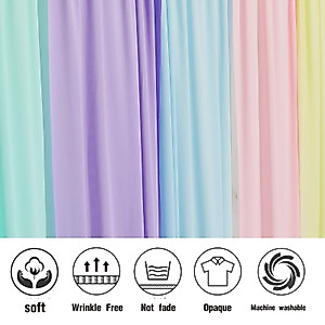 Unicorn Backdrop Pastel Rainbow Backdrop for Girls Birthday Baby Shower Unicorn Theme Party Decorations 10×7ft