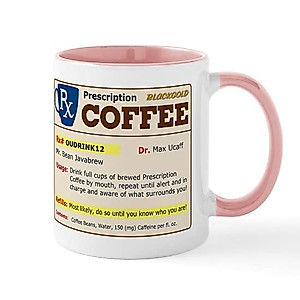CafePress Prescription Coffee Mug Ceramic Coffee Mug, Tea Cup 11 oz