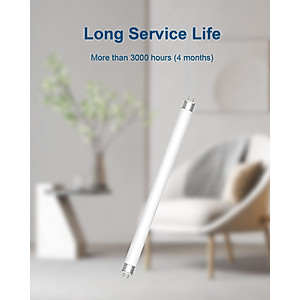 Dichroma 32050 6-Watt Replacement Bulbs Compatible with DynaTrap DT2000XL and DT2000XLP, 9 Inch T5 Dynatrap 1 Acre Mosquito & Flying Insect Trap Replacement UV Bulb - 4 Pack