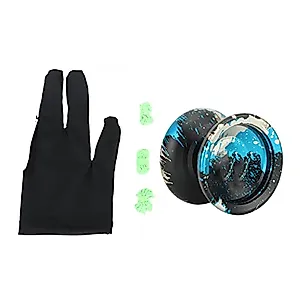 BAOK Alloy Yoyo, High Speed Balanced Weight Children's Yoyo, Professional Impact Resistant and Unresponsive for Adult Competition (Type B)