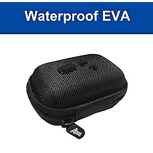 2 Packs of Aplus Universal Zipper Zip Travel Carrying Waterproof EVA Case Storage Bag for 4 x 18650 Batteries (Also Fits Cellphone Charger, Cable, Earphone, USB Flash Drive)