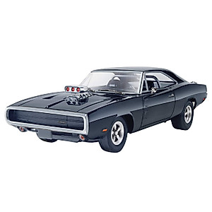 Revell 85-4319 Fast & Furious Dominic’s 1970 Dodge Charger Car Kit 1:25 Scale 122-Piece Skill Level 5 Plastic Model Building Kit