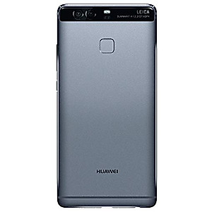 Huawei P9 EVA-L09 32GB Single-SIM Android Smartphone - (GSM Only, No CDMA) Factory Unlocked - International Version with No Warranty (Titanium Grey)
