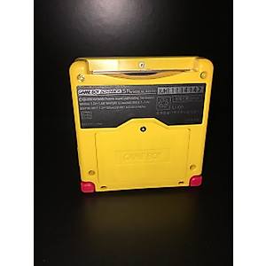 Nintendo Gameboy Advance SP: Limited Edition Pikachu Yellow