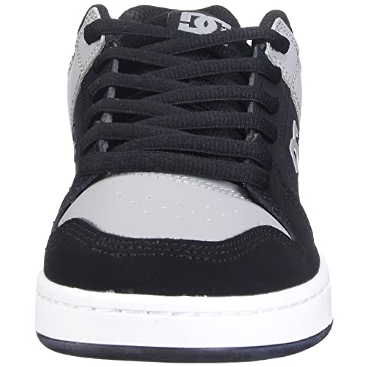 DC Men's Manteca 4 Casual Skate Shoe, Black/Grey, 11