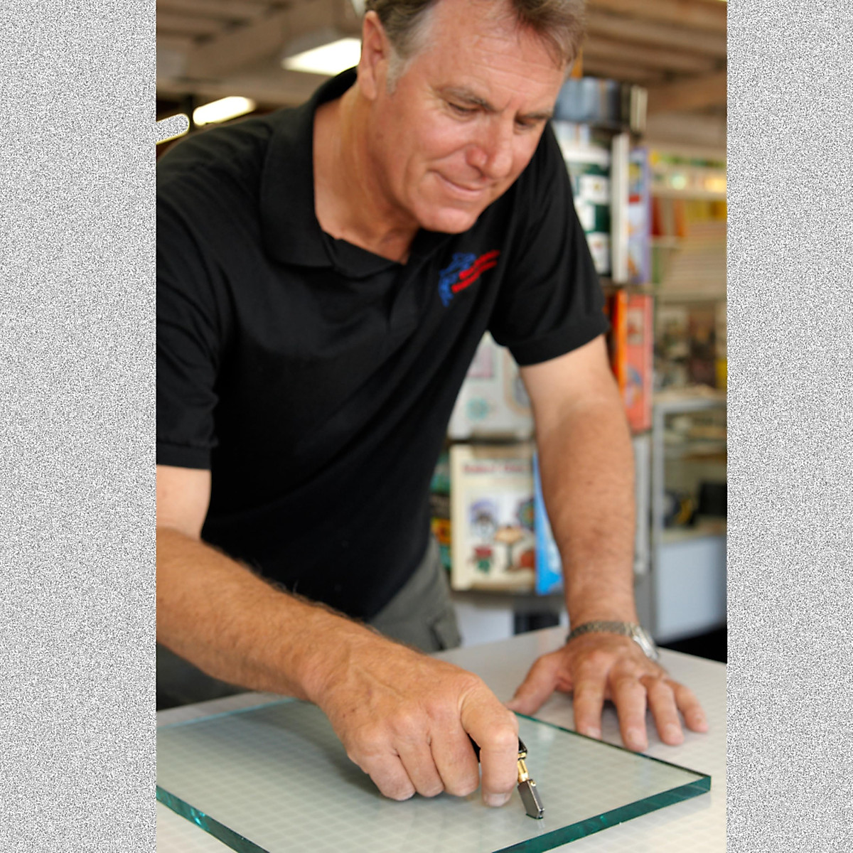 Toyo "Tap Wheel" Thick Glass Cutter