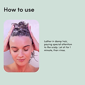 hers Triple Threat Shampoo 2 Pack - Thickening Shampoo for Women with Biotin, Saw Palmetto, Pumpkin Seed Oil - Reduces Shedding - Light Rose Scent - 2 Pack, 6.4oz